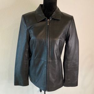 Style & Co. | Jackets & Coats | Style Co Leather Jacket | Poshmark